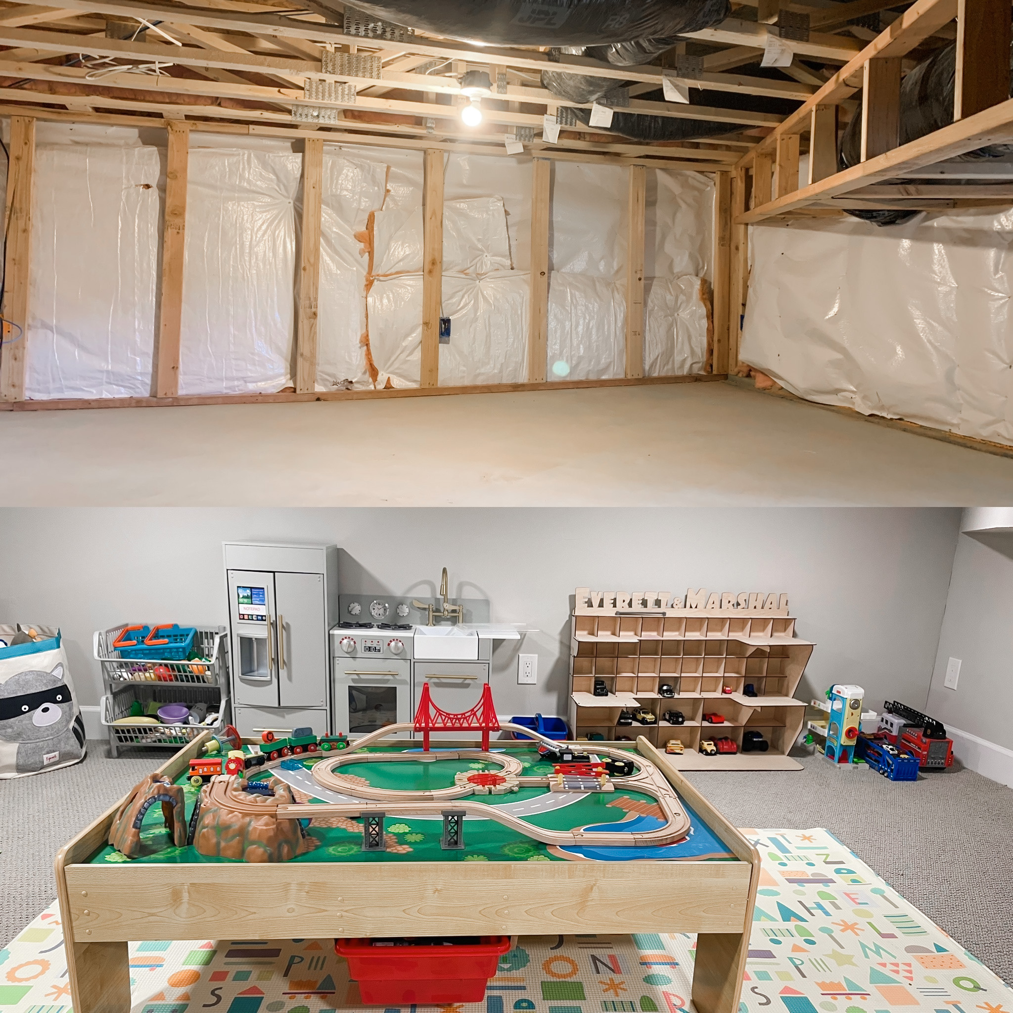 Fun playroom in a hidden crawl space - Coco's Caravan