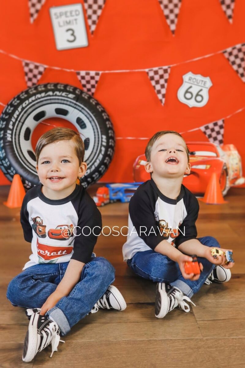 How to do your own Cars theme birthday photoshoot - Coco's Caravan