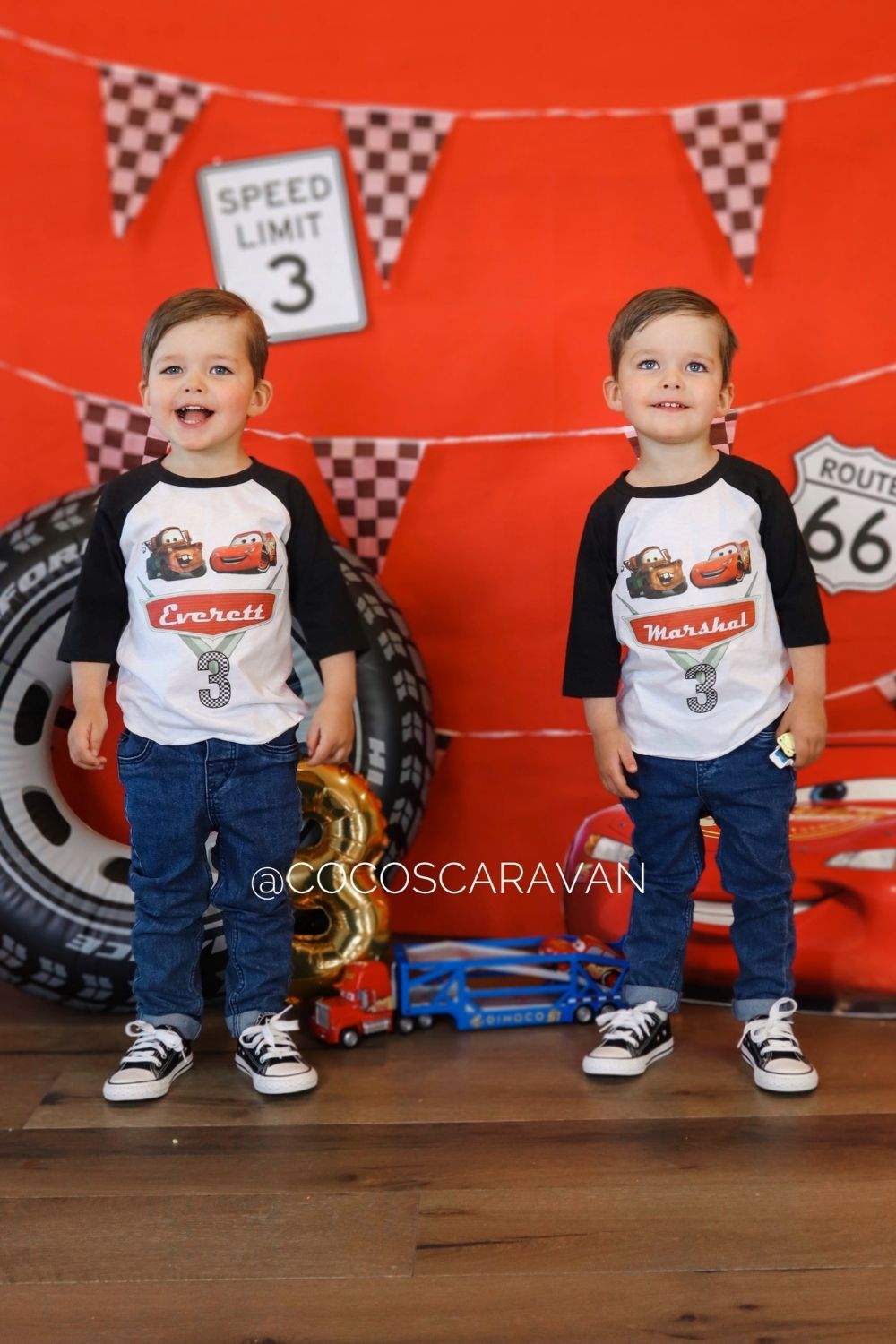 How to do your own Cars theme birthday photoshoot - Coco's Caravan