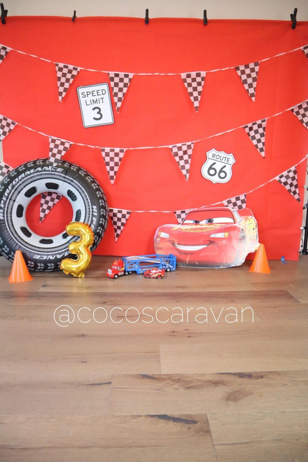 How to do your own Cars theme birthday photoshoot - Coco's Caravan
