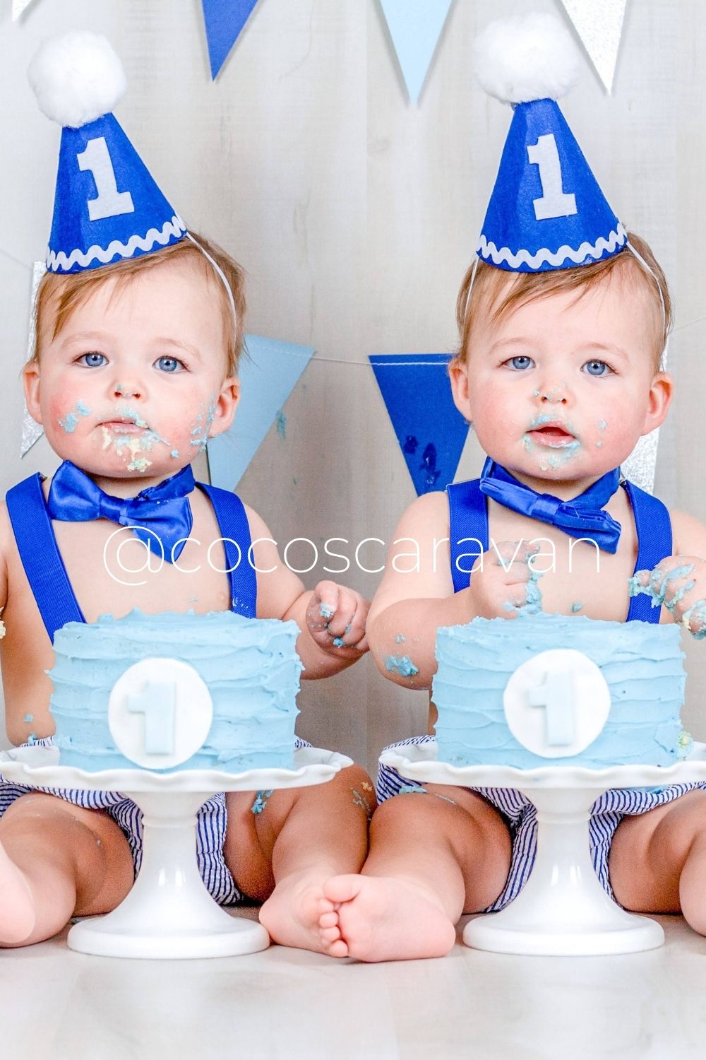 How to take your own cake smash photoshoot - Coco's Caravan