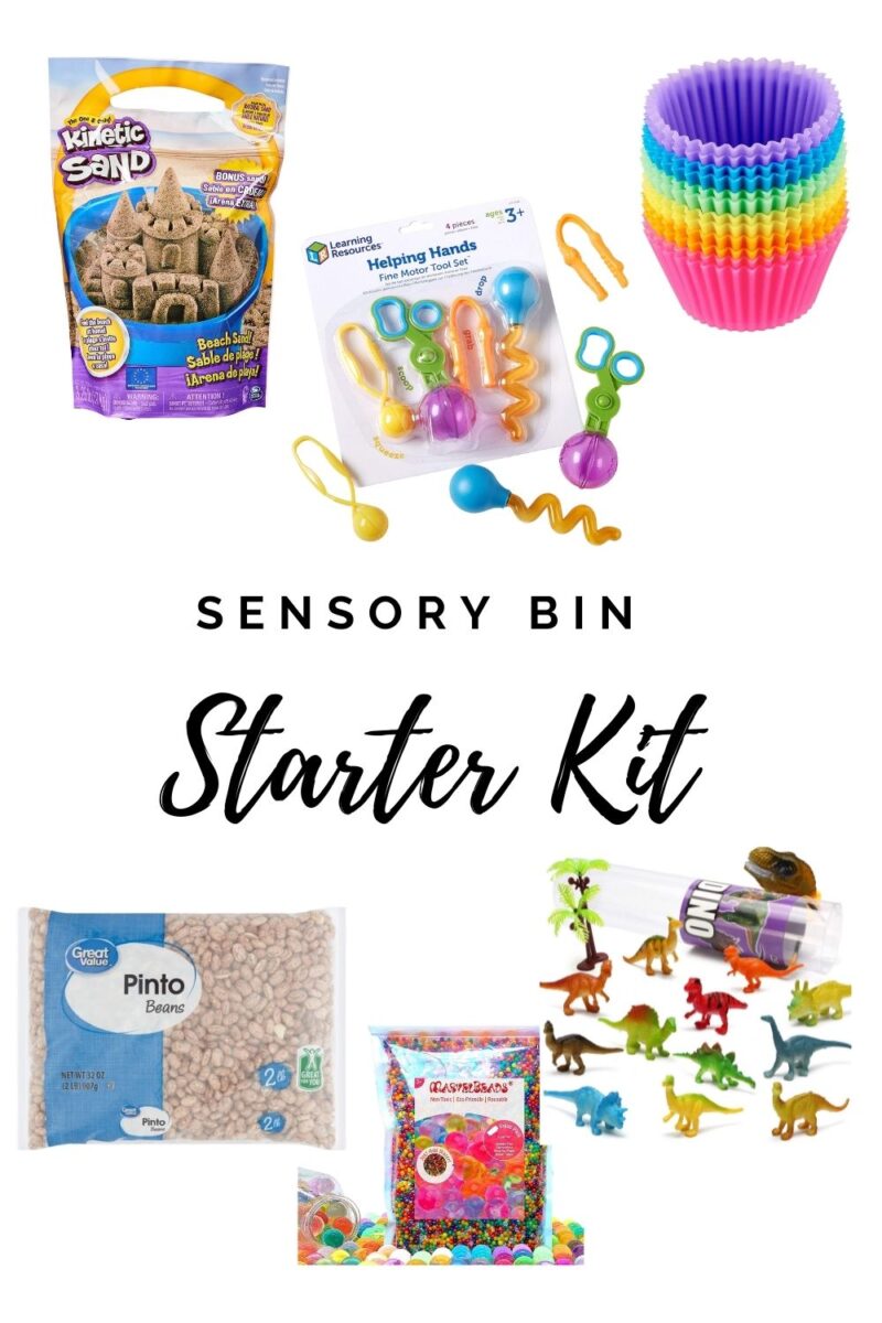 The best sensory bin starter kit for toddlers - Coco's Caravan