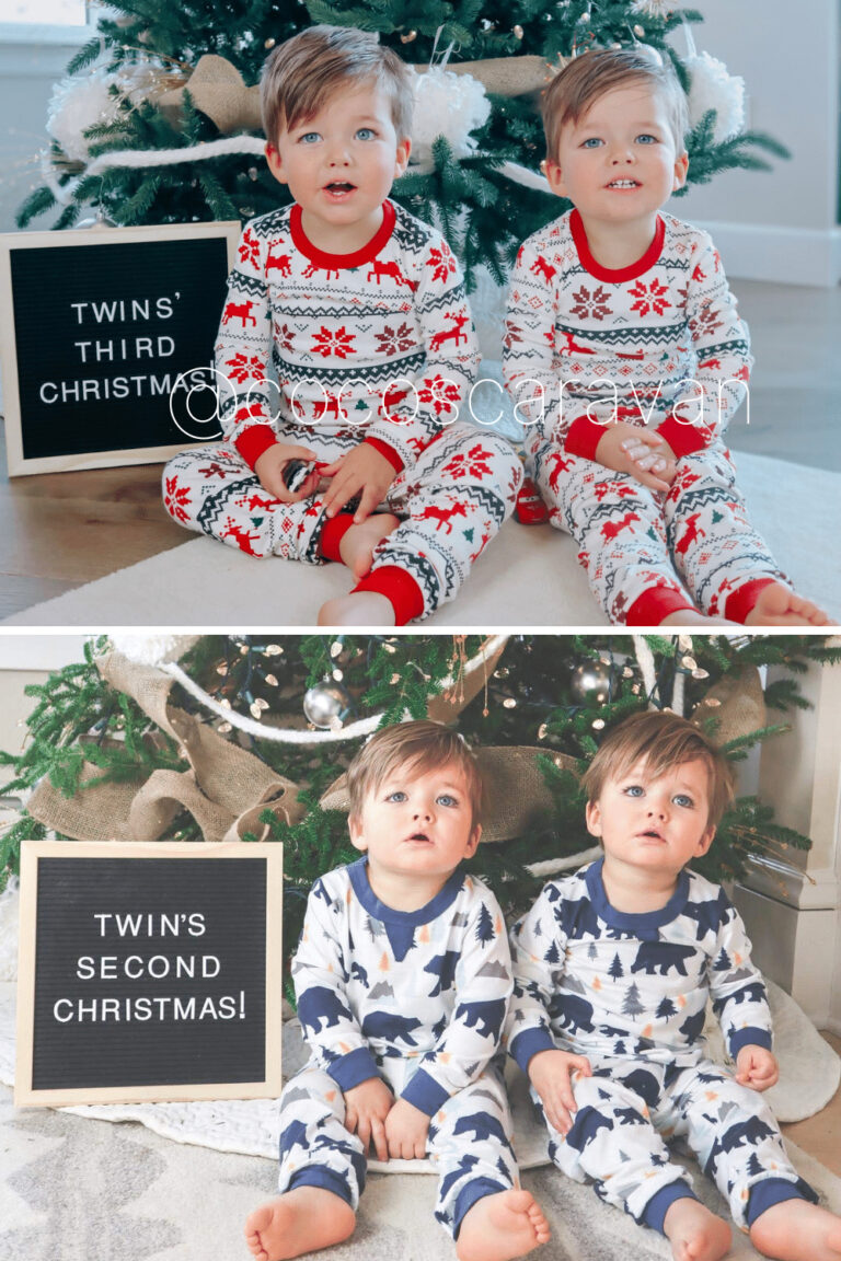 The best Family Christmas pajamas photoshoot ideas - Coco's Caravan