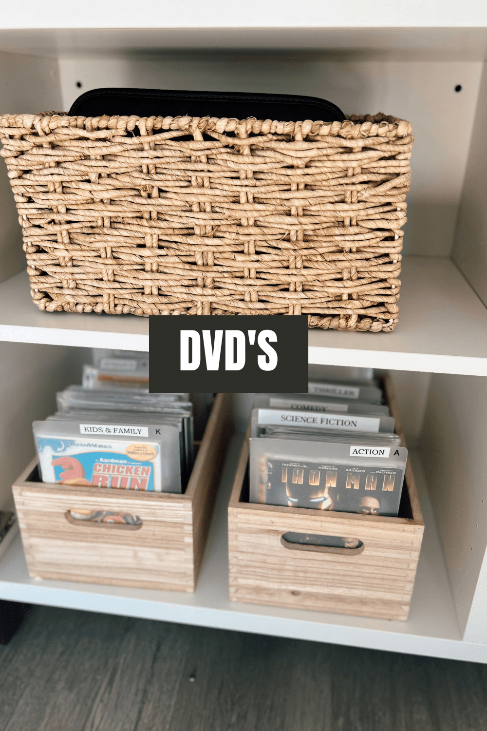 The best tv stand organization ideas - Coco's Caravan