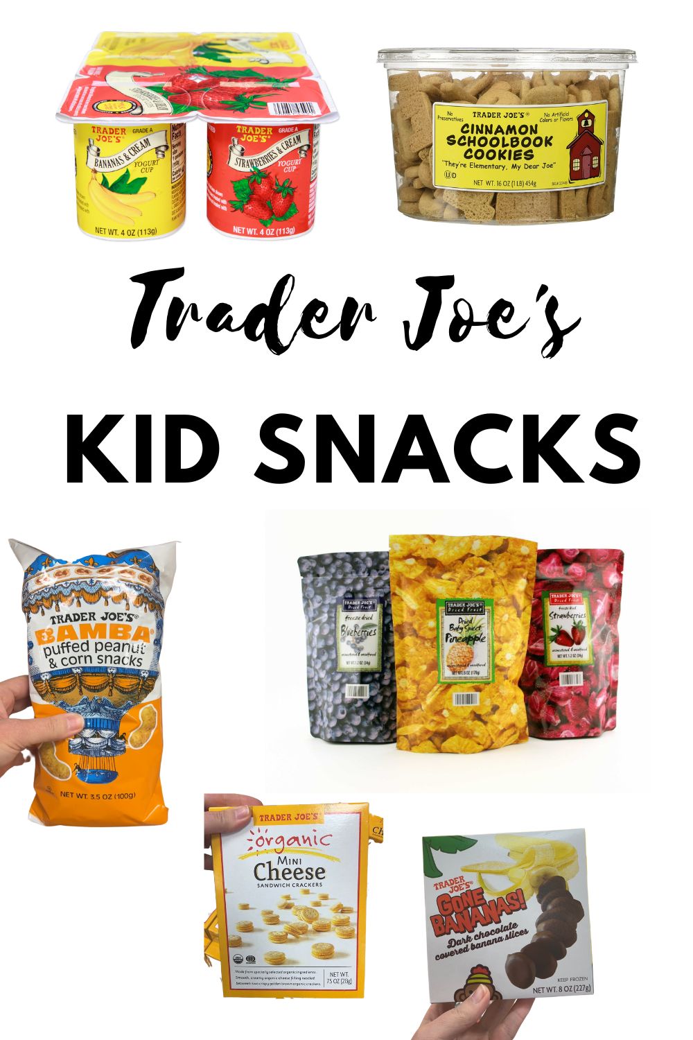 The best Trader Joe's Kid Snacks - Coco's Caravan