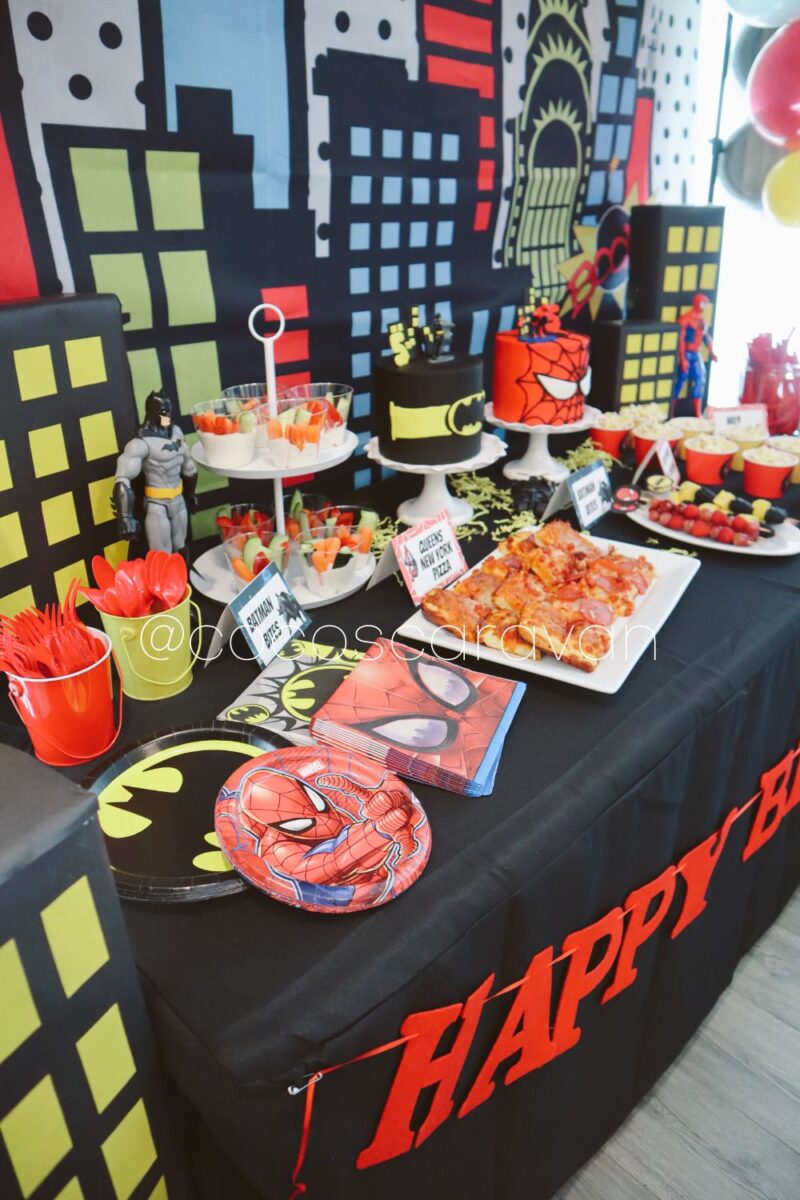 The best superhero party food ideas - Coco's Caravan