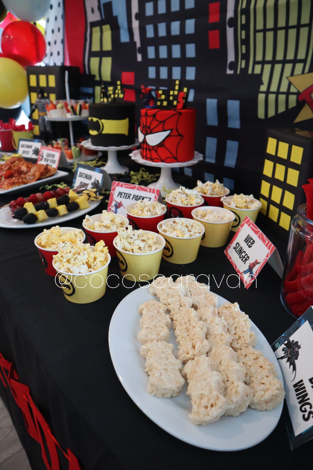 The best superhero party food ideas - Coco's Caravan