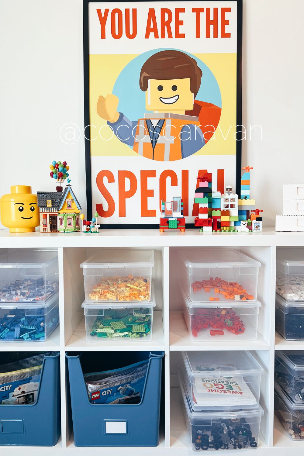 The best Lego organization system - Coco's Caravan