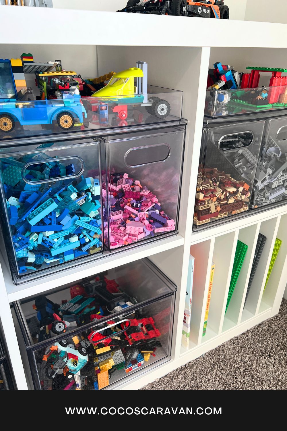 The best Lego organization system - Coco's Caravan