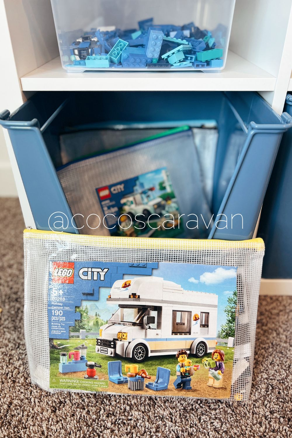 The best Lego organization system - Coco's Caravan