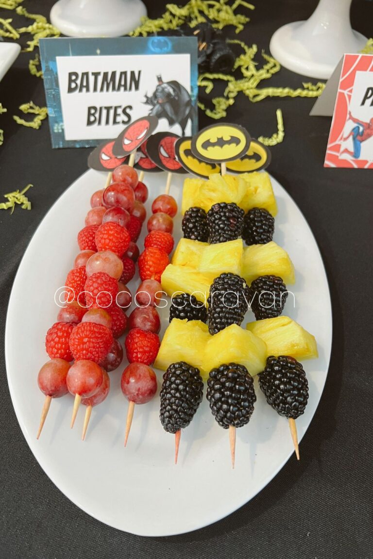 The best superhero party food ideas - Coco's Caravan