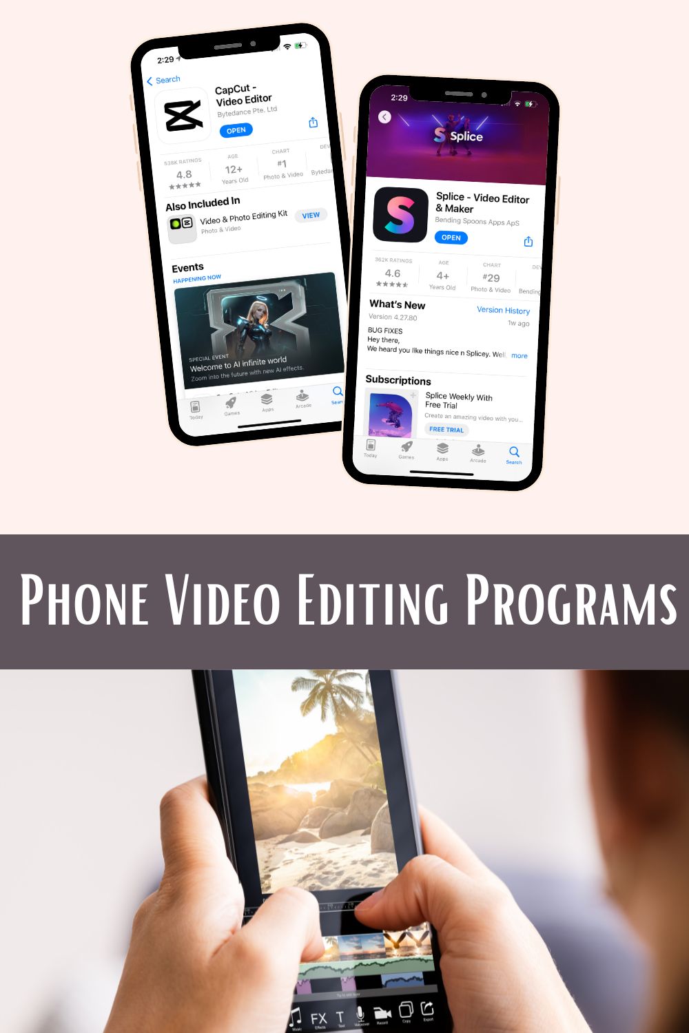 The best video editing software for phones and desktop - Coco's Caravan