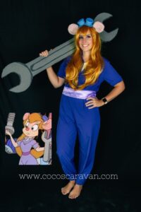 How to make a Gadget rescue rangers costume - Coco's Caravan