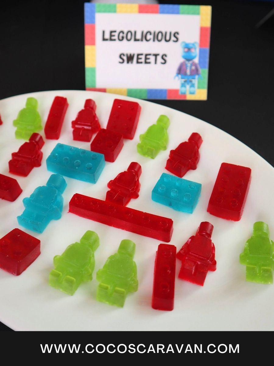 How to make Lego gummies - Coco's Caravan