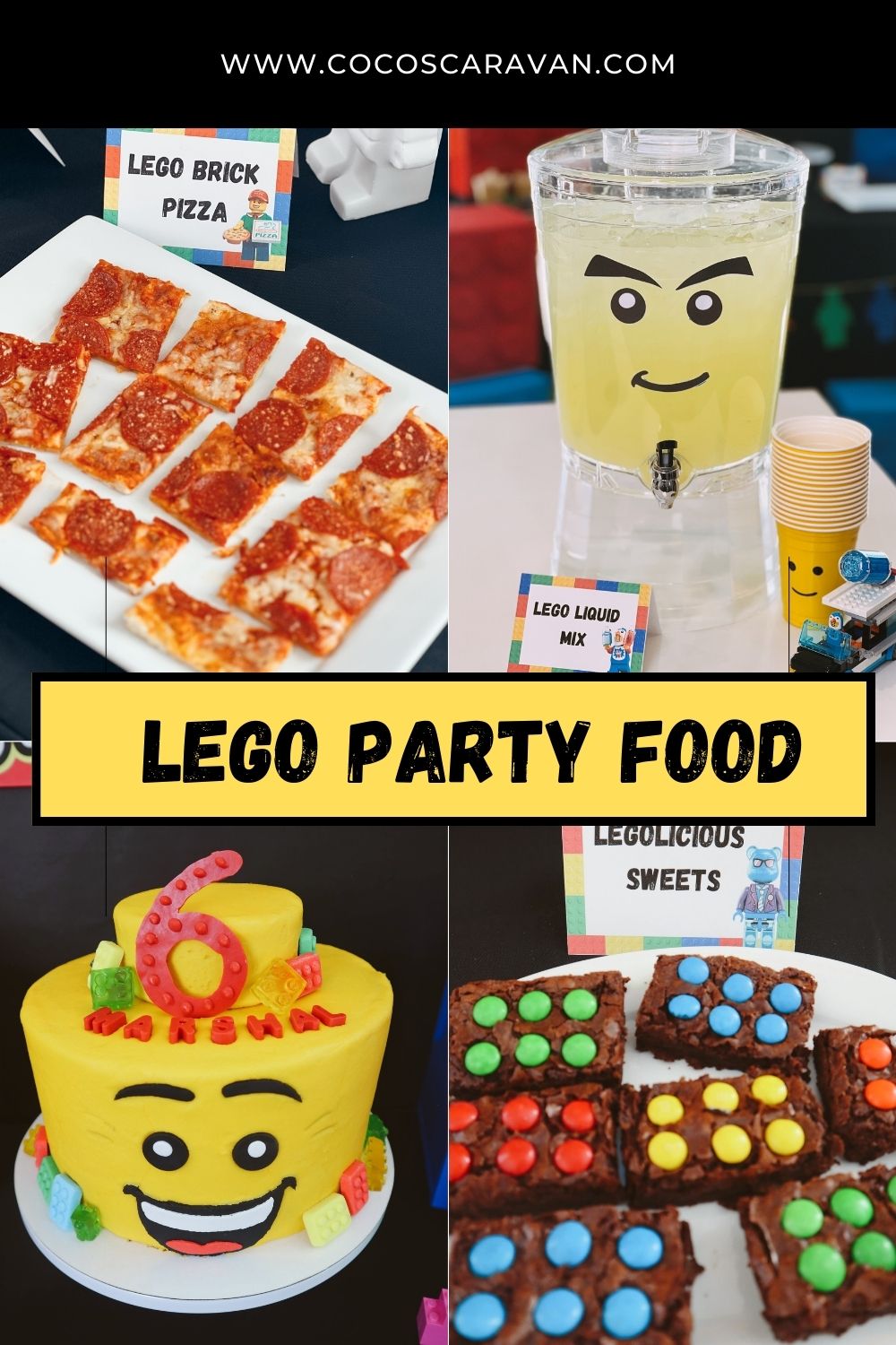 The best Lego party food ideas - Coco's Caravan