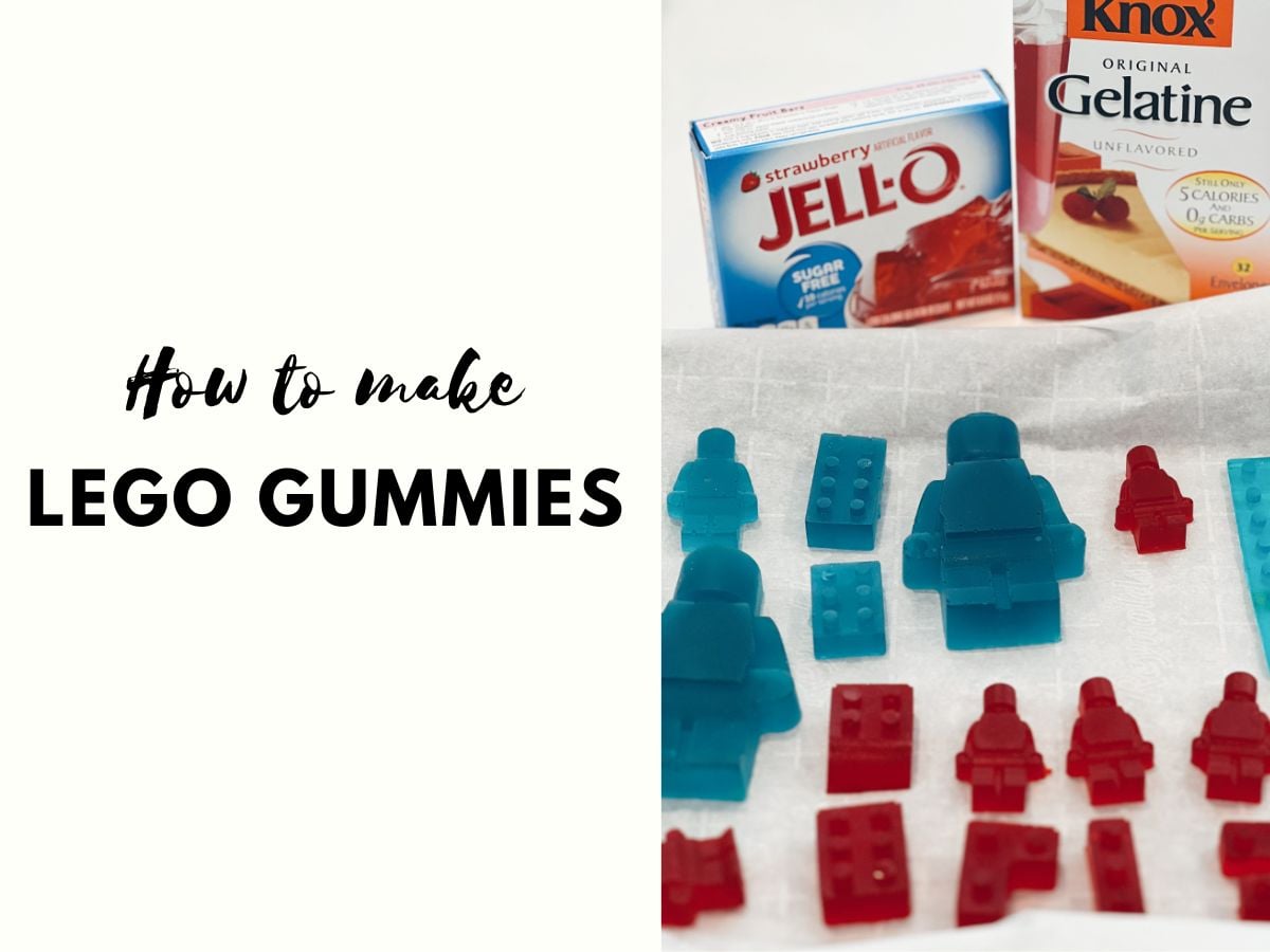 How to make Lego gummies - Coco's Caravan